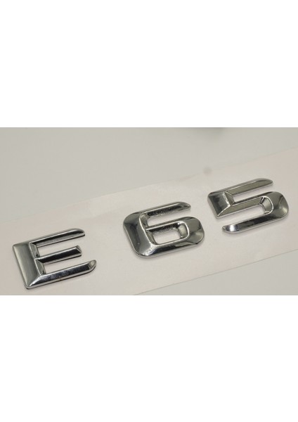 Dk Benz E65 Bagaj Krom Metal 3m 3D Yazı Logo Fiyatı
