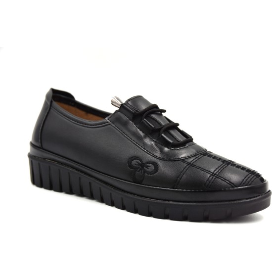 Oc Shoes Içi Deri Jelli Termo Kaymaz Taban Günlük Kadın Fiyatı