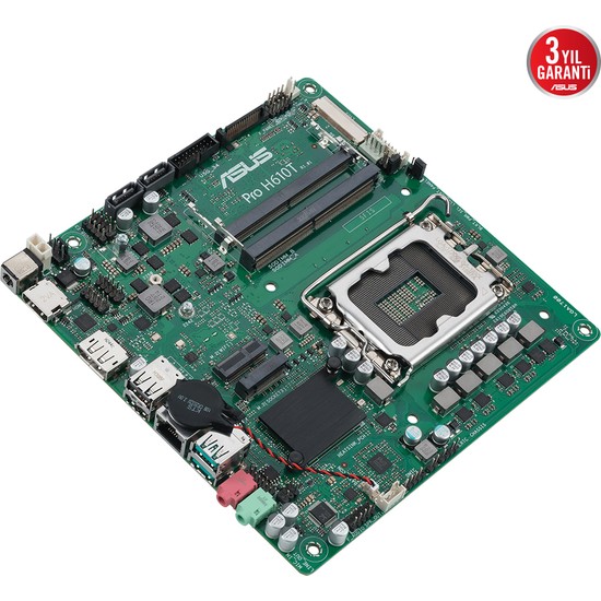 ASUS PRO H610T-CSM Intel H610 DDR5 5600 LGA1700 Mini ITX - Fiyatı