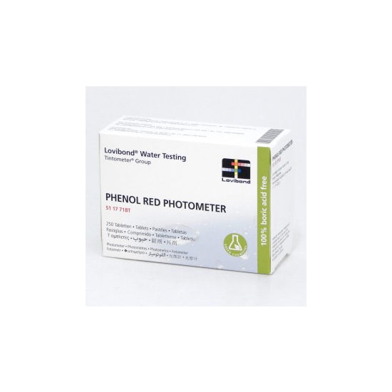 Lovibond Phenol Red Photometer (250 Tablet) Fiyatı
