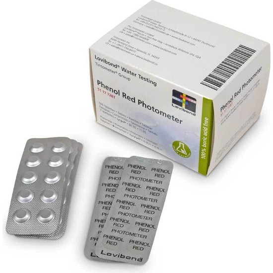 Lovibond Phenol Red Photometer (250 Tablet) Fiyatı
