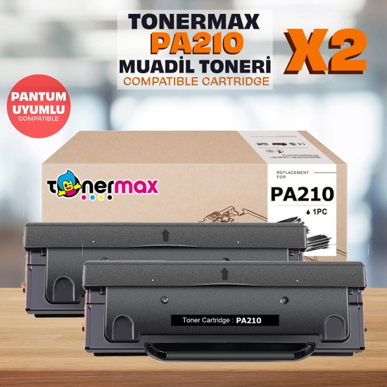 tonermax Pantum PA210 Muadil Toner 2'li Avantaj Paket/ P2200 Fiyatı