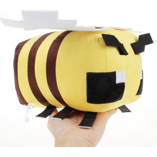 Ascii Dahe Minecraft Bee Arı Peluş Oyuncak 20 cm (Yurt Fiyatı