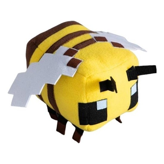 Ascii Dahe Minecraft Bee Arı Peluş Oyuncak 20 cm (Yurt Fiyatı
