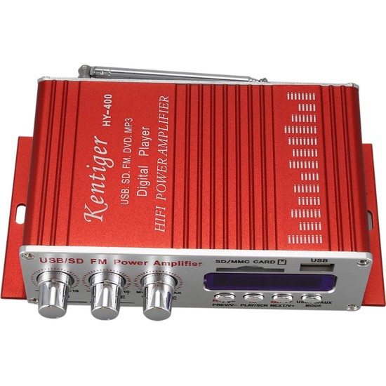 -400 Hi-Fi Araba Stereo Amplifikatör Radyo Mp3 Hoparlör Fm Fiyatı