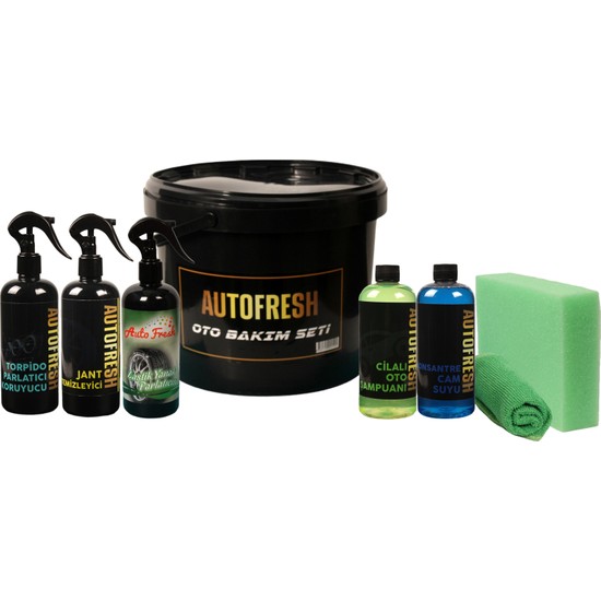 Auto Fresh Autofresh Oto Yıkama Seti Jant Temizleyici Fiyatı