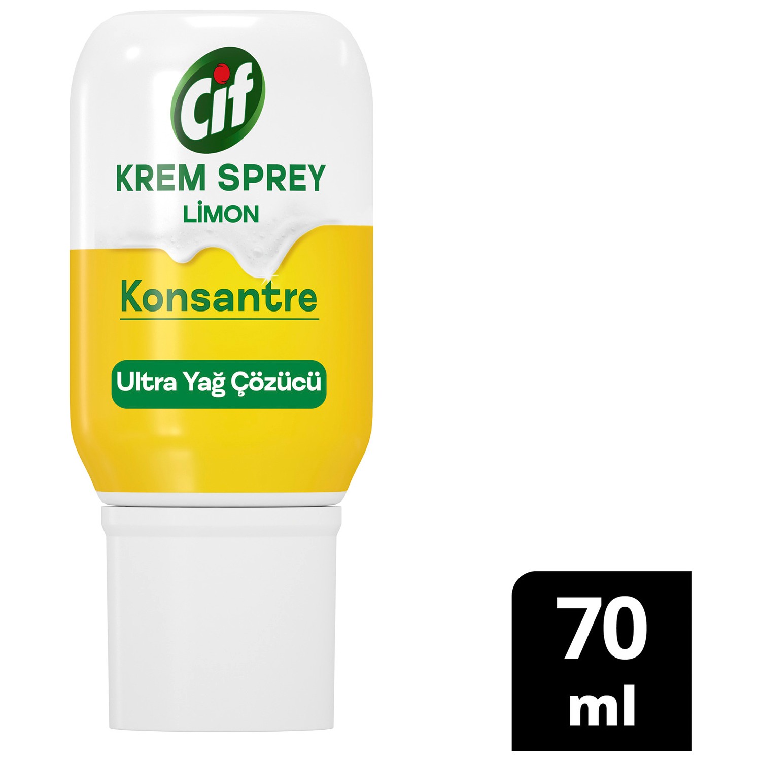 Cif Krem Sprey Konsantre Ultra Yağ Çözücü Limon 70 ml Fiyatı