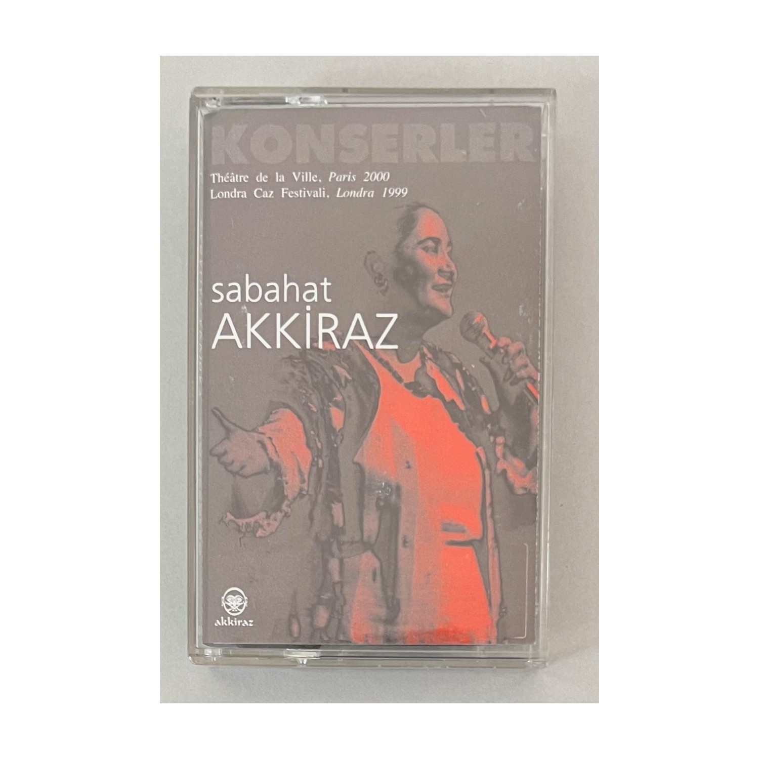 Sabahat Akkiraz Konserler Kaset (Orjinal Dönem Baskı Fiyatı