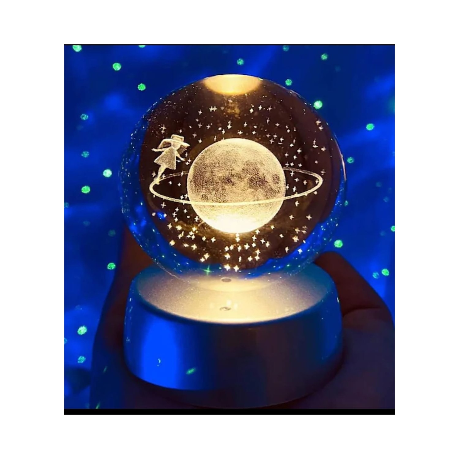 MR Shopping Satürn Cam Kar Küresi, Satürn Kız Küre, Renk Fiyatı