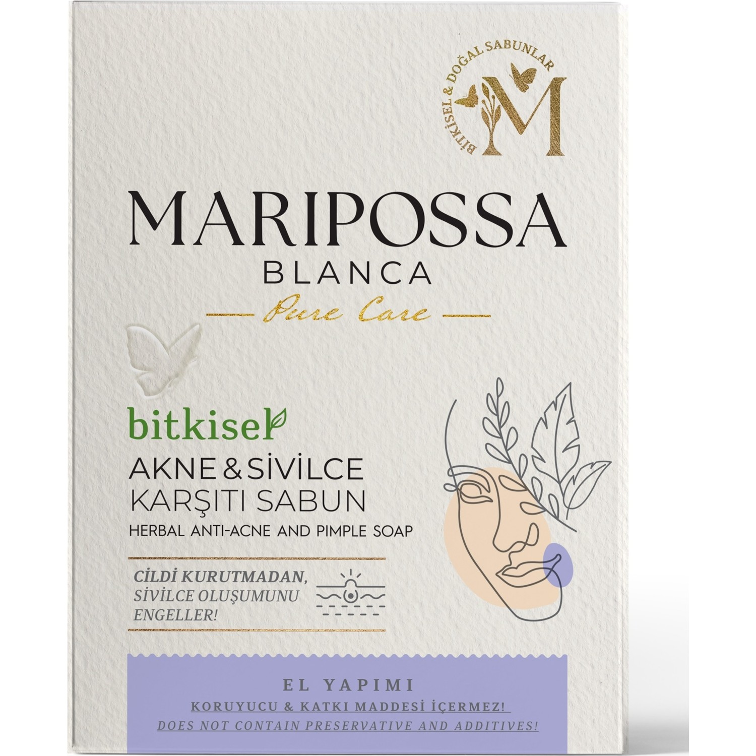 Maripossa Blanca Akne ve Sivilce Karşıtı Sabun 110 gr Fiyatı