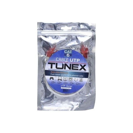 Tunex 1 mt Jaklı Cat6 Ethernet Kablosu Tnx-C-1 Fiyatı