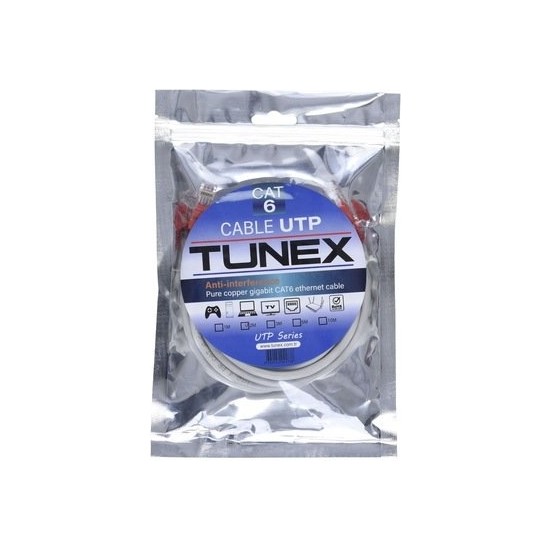 Tunex 2 mt Jaklı Cat6 Ethernet Kablosu Tnx-C-2 Fiyatı