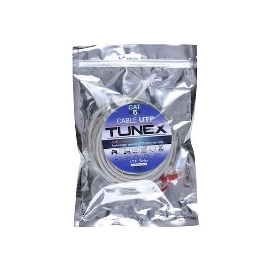 Tunex 10 mt Jaklı Cat6 Ethernet Kablosu Tnx-C-10 Fiyatı