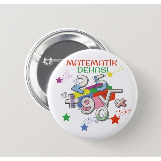 Genç Box Matematik Dehası – Iğneli Rozet 20'li Fiyatı