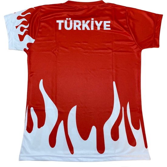 Refleks Alevli Milli Takım Tişörtü ( Taekwondo Alevli Tişört Fiyatı