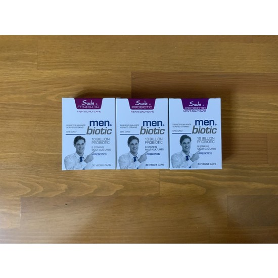 Suda Vitamin Probiotic Men Biotic 30 Veggie Kapsül 3 Adet Fiyatı