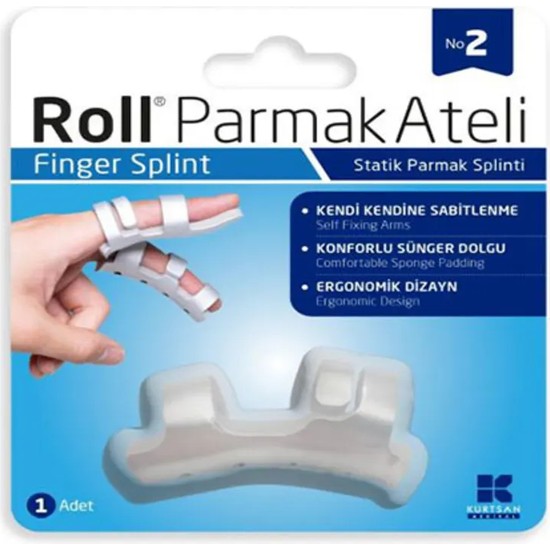Parmak Ateli - Statik Parmak Splinti - NO: 2 - 5.5cm Fiyatı