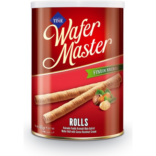Çizmeci Time Wafer Master Rolls Kakaolu Fındık Kremalı Rulo Fiyatı