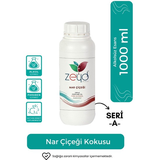 Zeyd Nar Çiçeği Litrelik Parfüm Esansı - 1000 ml Fiyatı