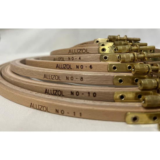 Allize Allizol Vidalı Ahşap Nakış Kasnağı /punch Kasnağı Fiyatı