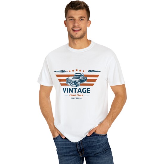 İwie Beyaz Oversize Bisiklet Yaka Örme Baskılı Tişört Fiyatı