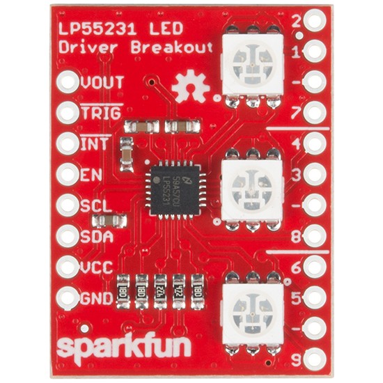 Sparkfun LED Sürücü Breakout Kartı- LP55231 Standart Fiyatı