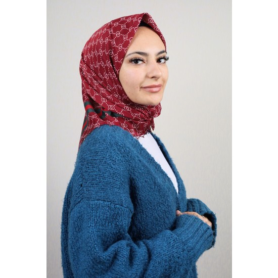 Kevser Kevser Desenli Sökme Boncuklu Tülbent - Desen-10 - Fiyatı