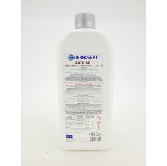 Dermosept Zefiran 1 Lt (1000 Ml) Son Kul. Tar: 07/2025 Fiyatı