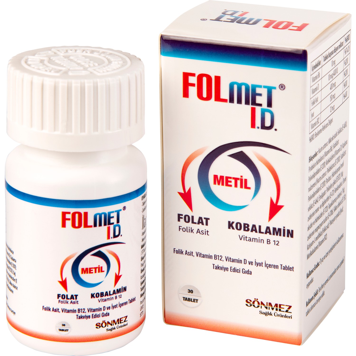 Folmet I.D. Takviye Edici Gıda 30 Tablet Fiyatı