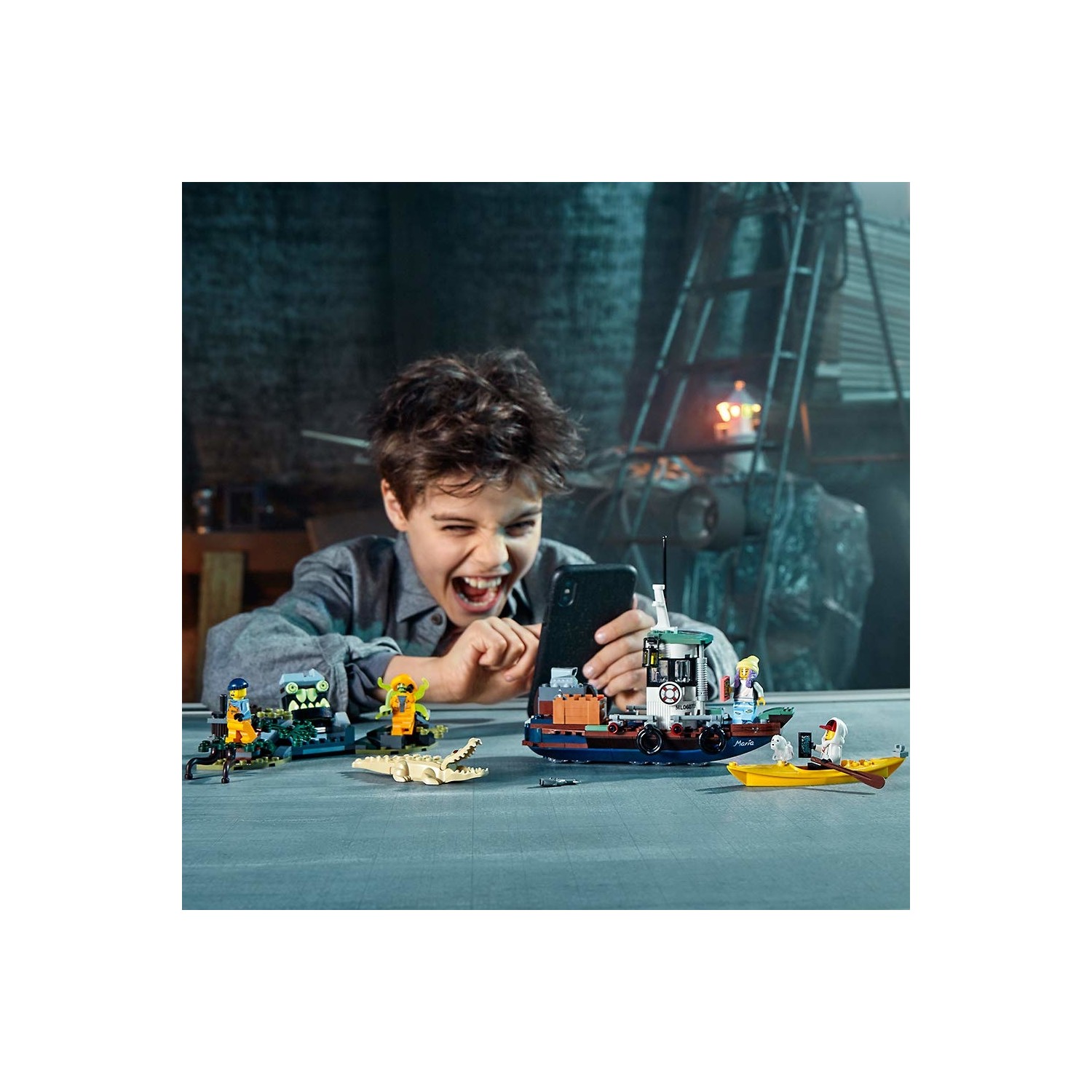 LEGO Hidden Side 70419 Batık Bot Yapım Kiti (310 Parça) Fiyatı