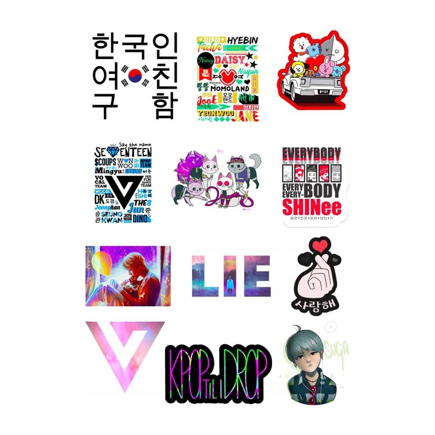 Woohoo Kpop Sticker 46 Fiyatı, Taksit Seçenekleri ile Satın Al