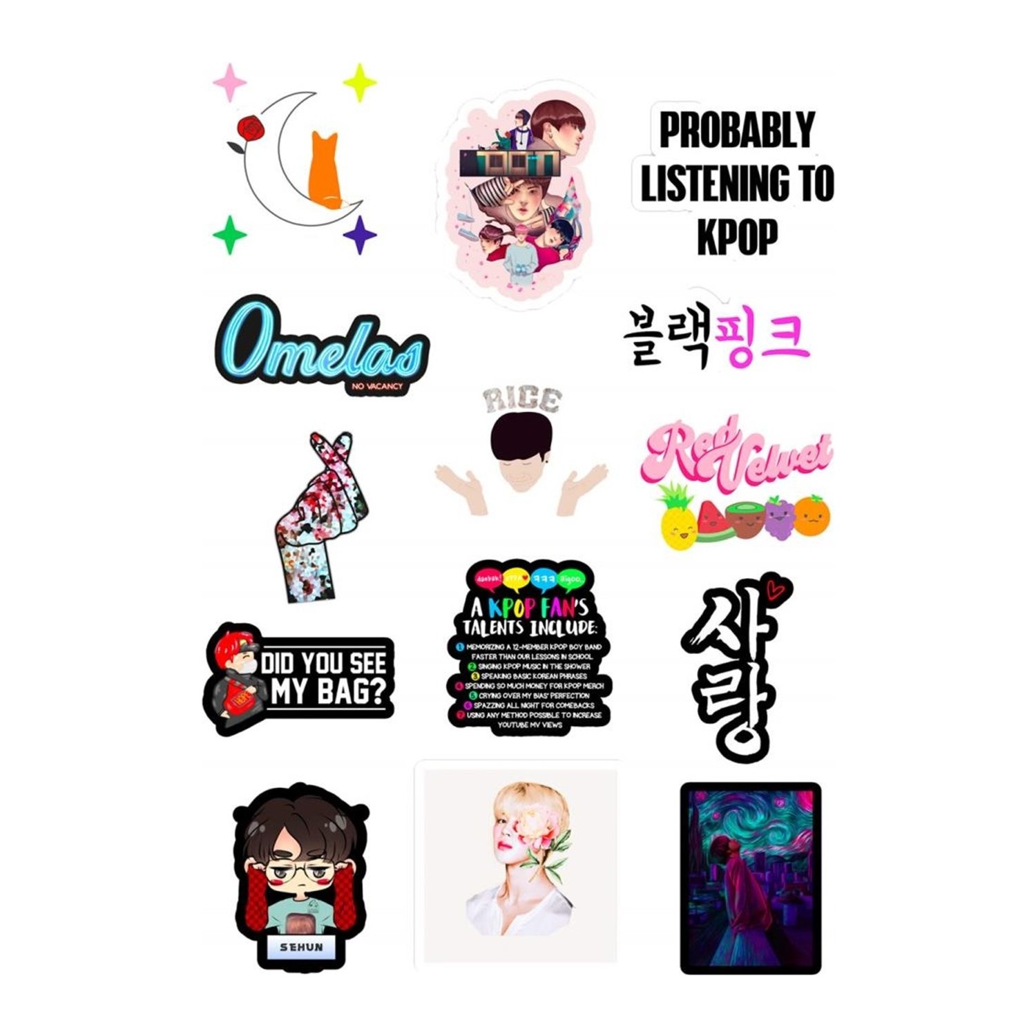 Woohoo Kpop Sticker 44 Fiyatı, Taksit Seçenekleri ile Satın Al