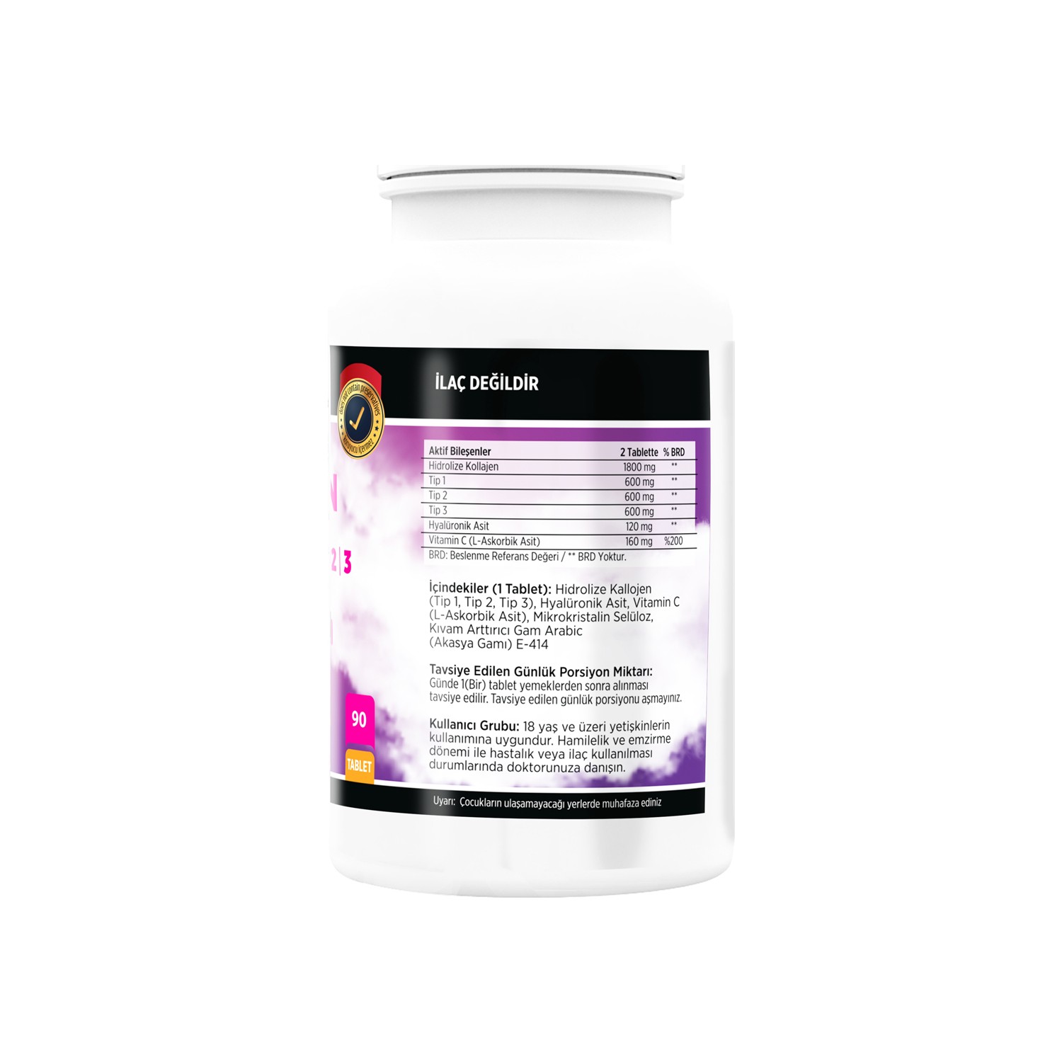 FLX 90 Tablet Collagen Tip-1-2-3 Fiyatı - Taksit Seçenekleri