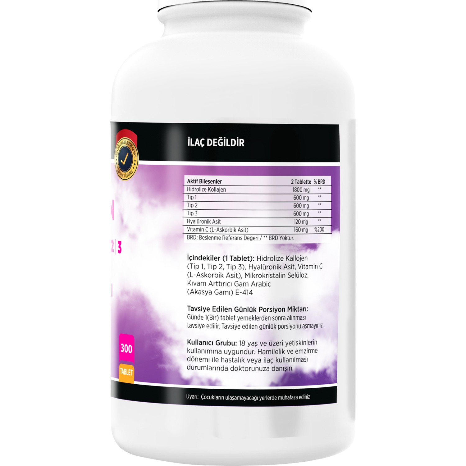 FLX 300 Tablet Collagen Tip-1-2-3 Fiyatı - Taksit Seçenekleri