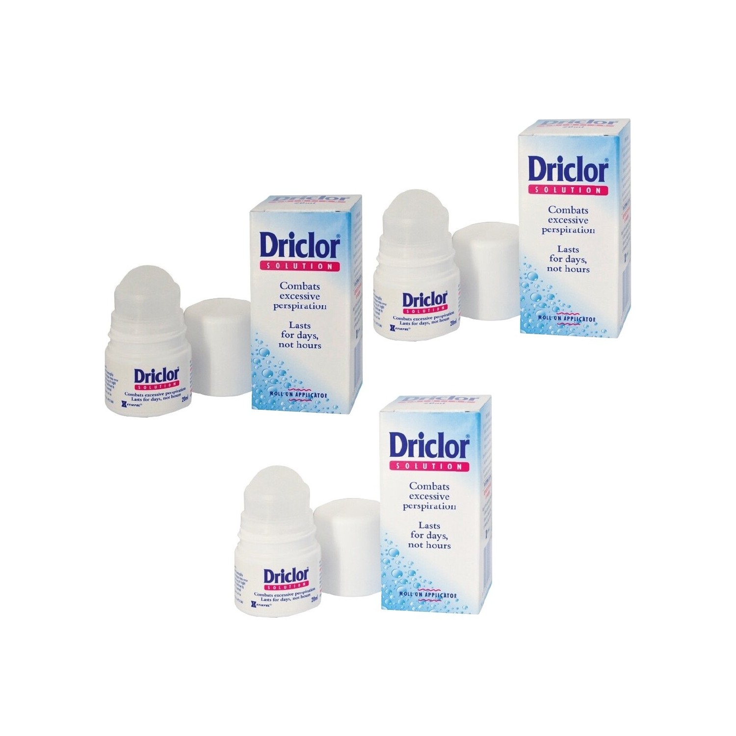Driclor 20 ml Roll-On 3 Adet Fiyatı - Taksit Seçenekleri