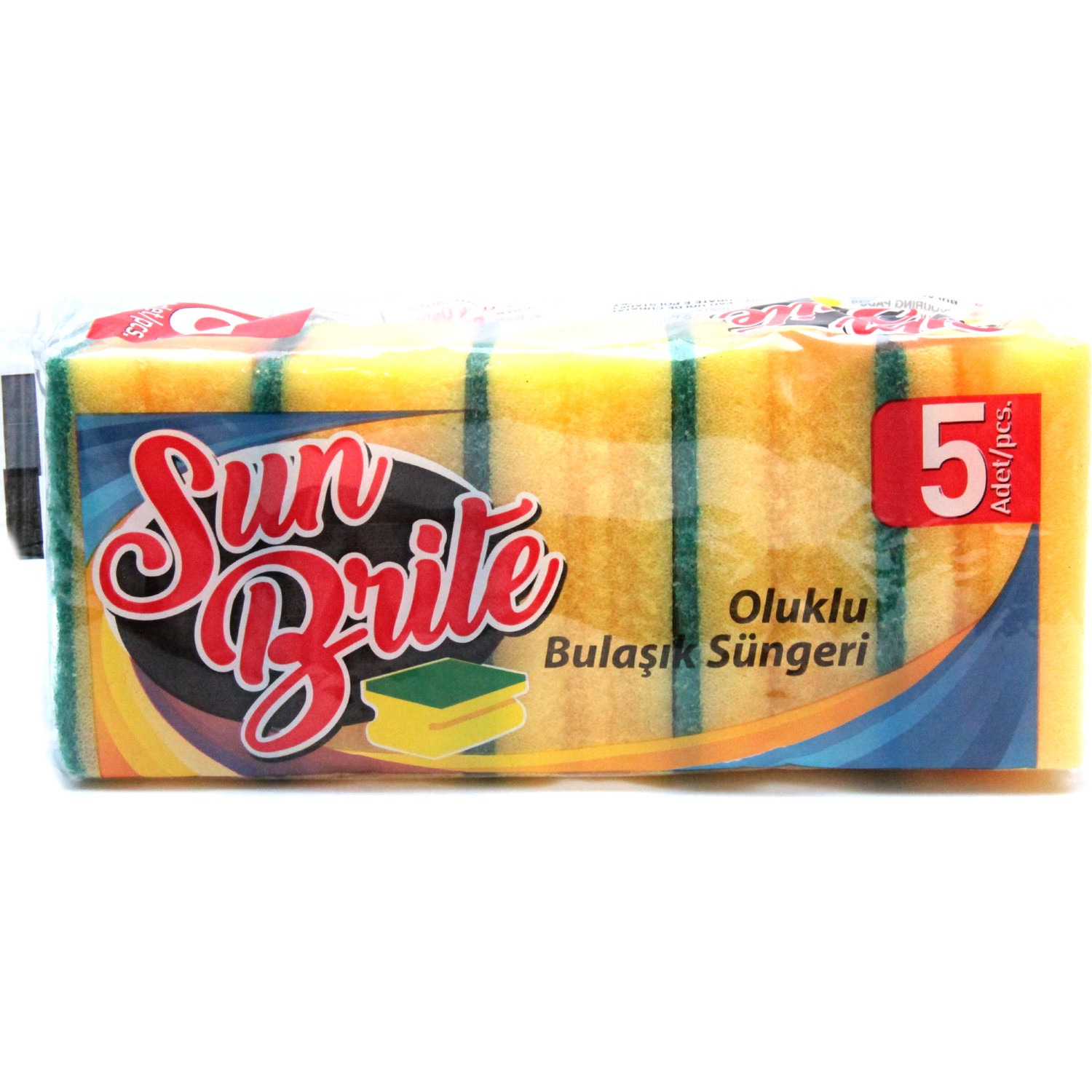 SUN BRİTE 5li Oluklu Bulaşık Süngeri Fiyatı - Taksit Seçenekleri