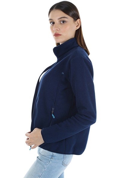Diandor Kadın Polar Hırka 7002 Lacivert/navy 21W42007002