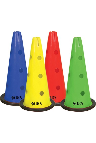 Scucs Antrenman Hunisi 40 cm Delikli 10 Lu Sarı Scucs Antrenman Hunisi 40 cm Delikli 10 Lu Sarı