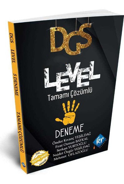 Kr Akademi Dgs Level Çözümlü 5 Deneme
