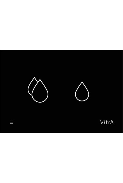 VitrA V-Care 748-1501 Akıllı Kumanda Paneli, 8 cm