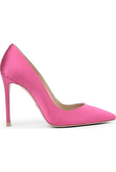 Jabotter Hemera Fuşya Saten 10 cm Stiletto Jabotter Hemera Fuşya Saten 10 cm Stiletto