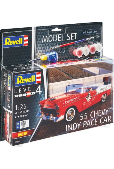 Revell Maket Model Set 55 Chevy Indy VBA67686
