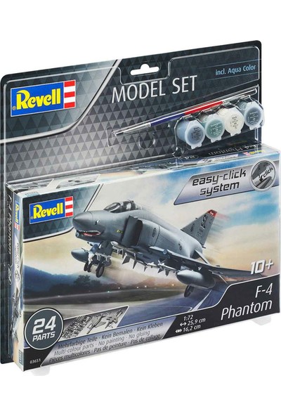 Revell Maket Model Set F-4e Phantom VBU63651 Revell Maket Model Set F-4e Phantom VBU63651