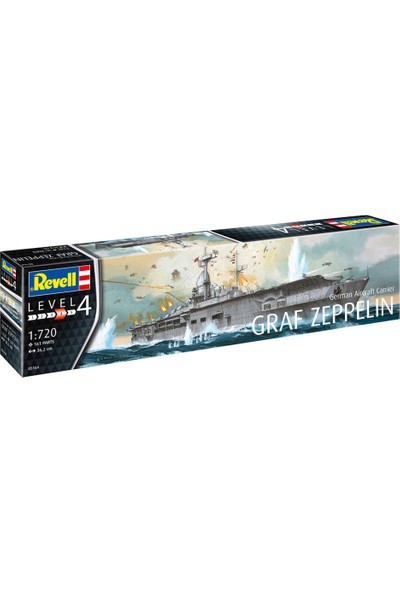 Revell Maket German Aircraft Carrier Graf Zeppelin 5164 Revell Maket German Aircraft Carrier Graf Zeppelin 5164
