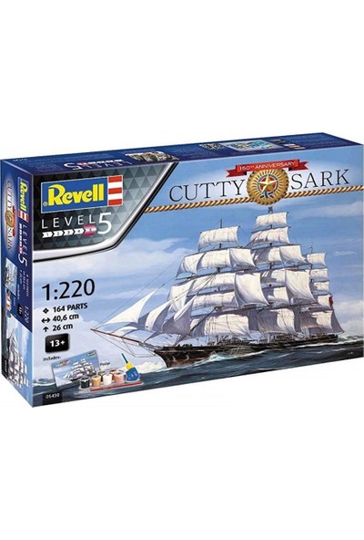 Revell Maket Cutty Sark 150TH Anniversary 5430 Revell Maket Cutty Sark 150TH Anniversary 5430