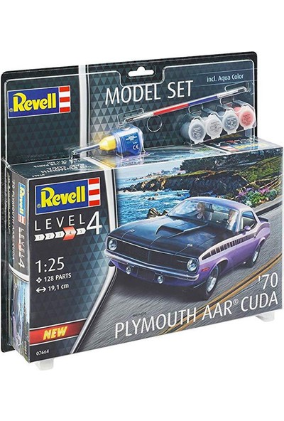 Revell Maket Model Set 70 Aar Cuda VBA67664