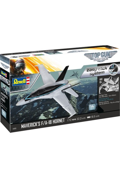 Revell Maket Maverick S F-A-18 Hornet Top Gun 4965 Revell Maket Maverick S F-A-18 Hornet Top Gun 4965