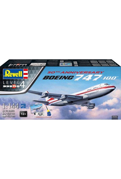 Revell Maket Boeing 747-100 50TH Anniversary 5686