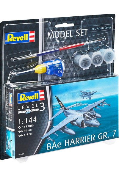 Revell Maket Model Set Bae Harrier gr 7 VBU63887