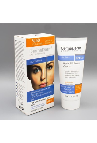 Dermaderm Leke Giderici Gündüz Kremi 100 gr